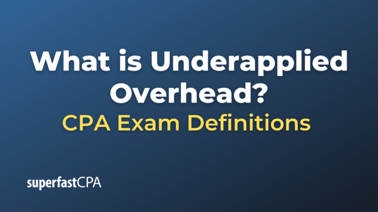 What is Underapplied Overhead? – SuperfastCPA CPA Review