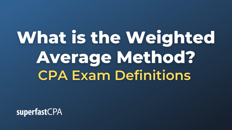 What is the Weighted Average Method? – SuperfastCPA CPA Review