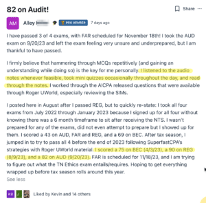 Success Stories - SuperfastCPA CPA Review