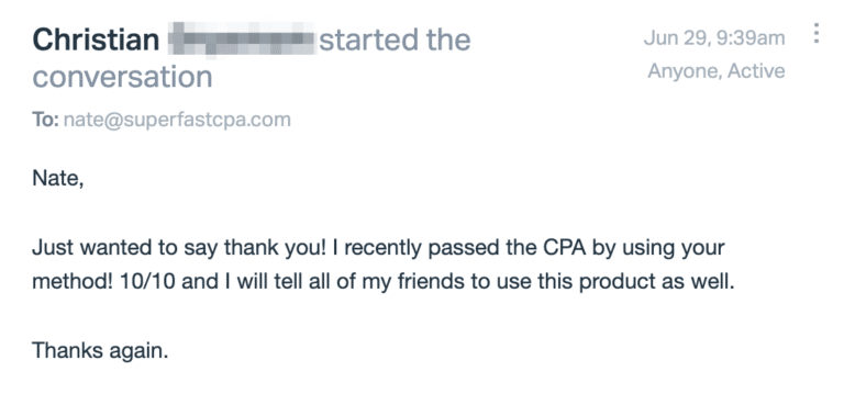 Success Stories - SuperfastCPA CPA Review