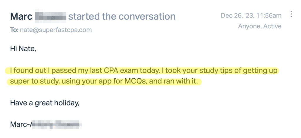 Success Stories - SuperfastCPA CPA Review