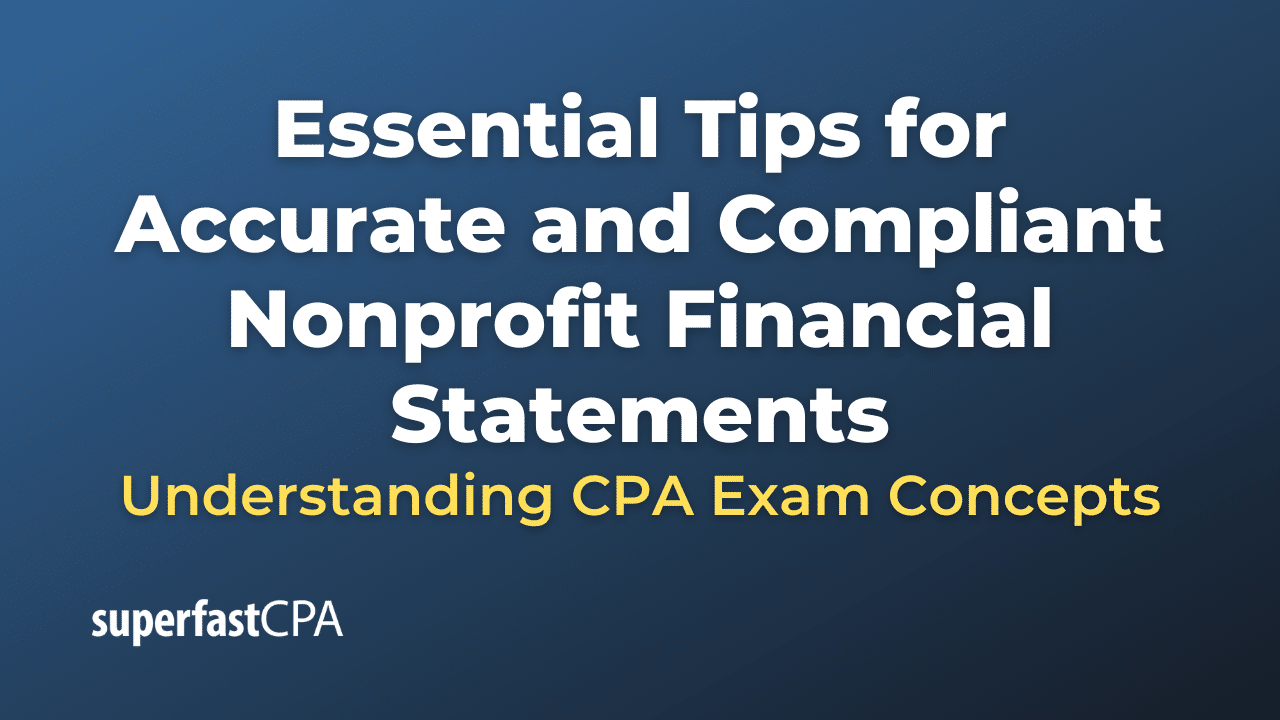 Essential Tips for Accurate and Compliant Nonprofit Financial ...