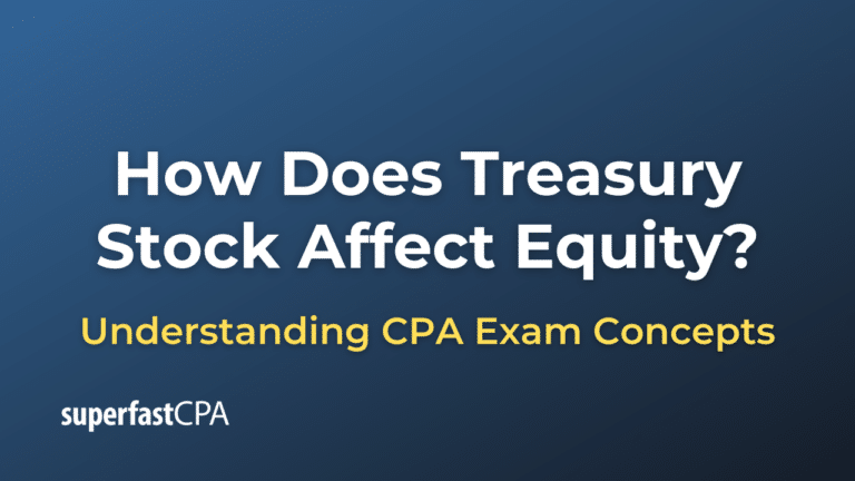 How Does Treasury Stock Affect Equity? – SuperfastCPA CPA Review
