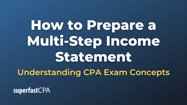 How to Prepare a Multi-Step Income Statement: A Beginner’s Guide ...