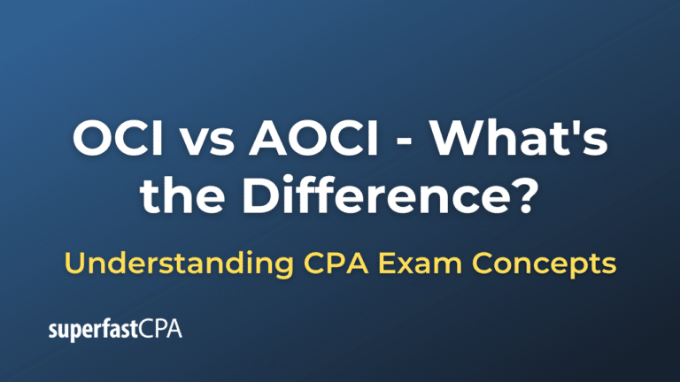 OCI vs AOCI – What’s the Difference? – SuperfastCPA CPA Review
