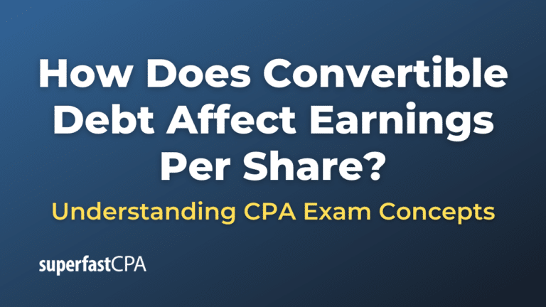 How Does Convertible Debt Affect Earnings Per Share? – SuperfastCPA CPA ...
