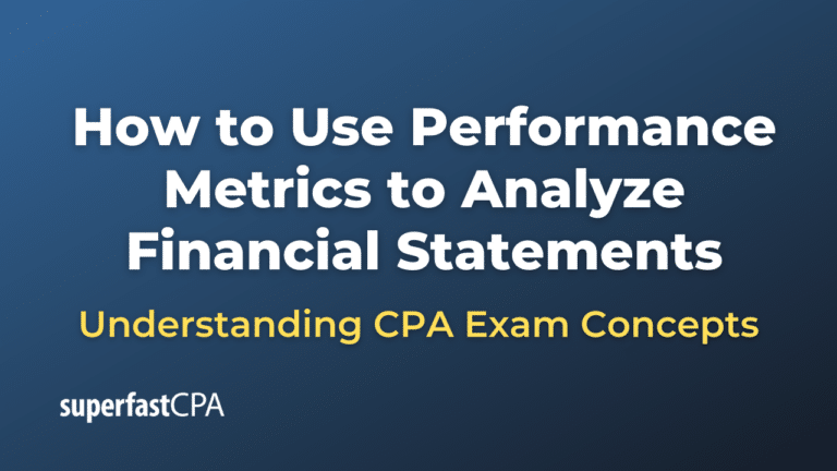 How to Use Performance Metrics to Analyze Financial Statements ...
