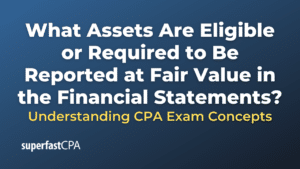 What Assets Are Eligible or Required to Be Reported at Fair Value in ...