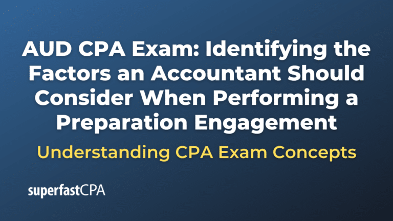 AUD CPA Exam: Identifying the Factors an Accountant Should Consider ...