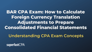 BAR CPA Exam: How to Calculate Foreign Currency Translation Adjustments ...