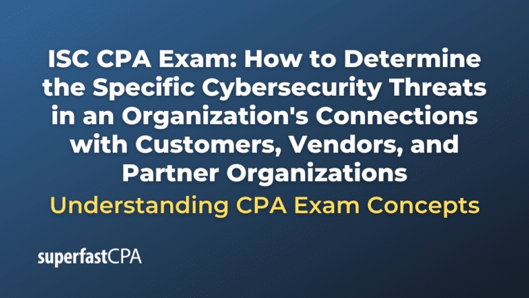ISC CPA Exam: How to Determine the Specific Cybersecurity Threats in an ...